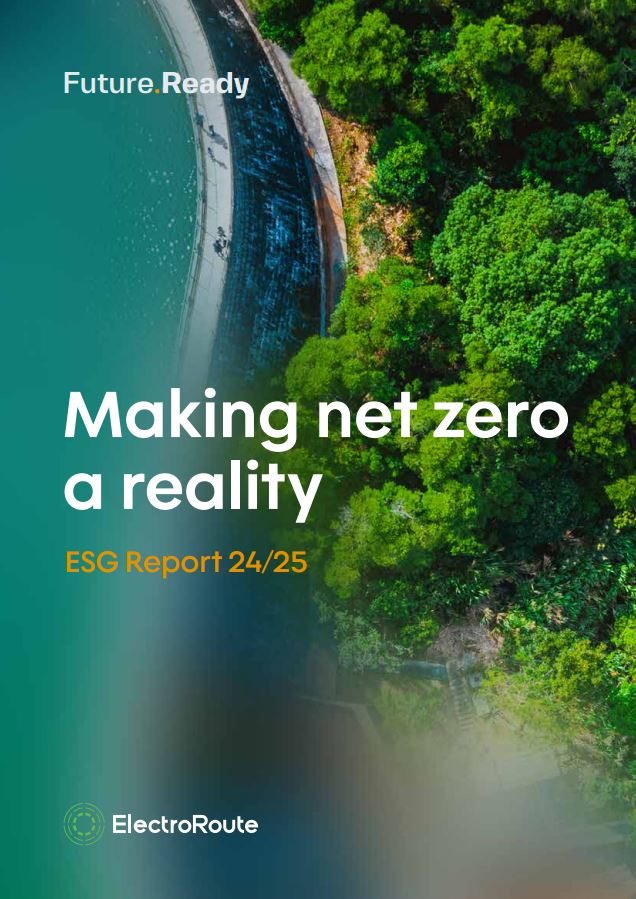 ElectroRoute Sustainability Report 24/25 – ESG & Net Zero